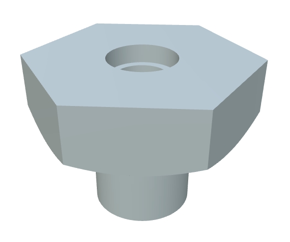 High-Precision CNC Machined Hexagonal Component | LS CNC Machining