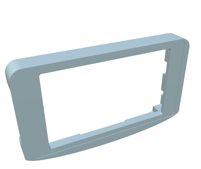 CNC-Machined Display Frame for Automotive & Electronics | LS