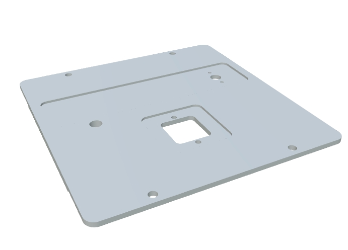 Precision CNC-Machined Base Plate | LS Custom Components