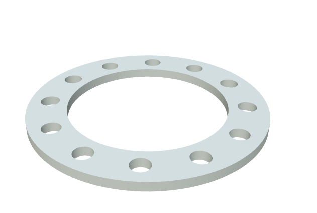 Custom CNC Circular Flanges for Industrial Use | LS