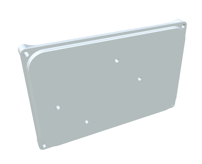 Custom CNC-Machined Aluminum Panel | High Precision & Durability